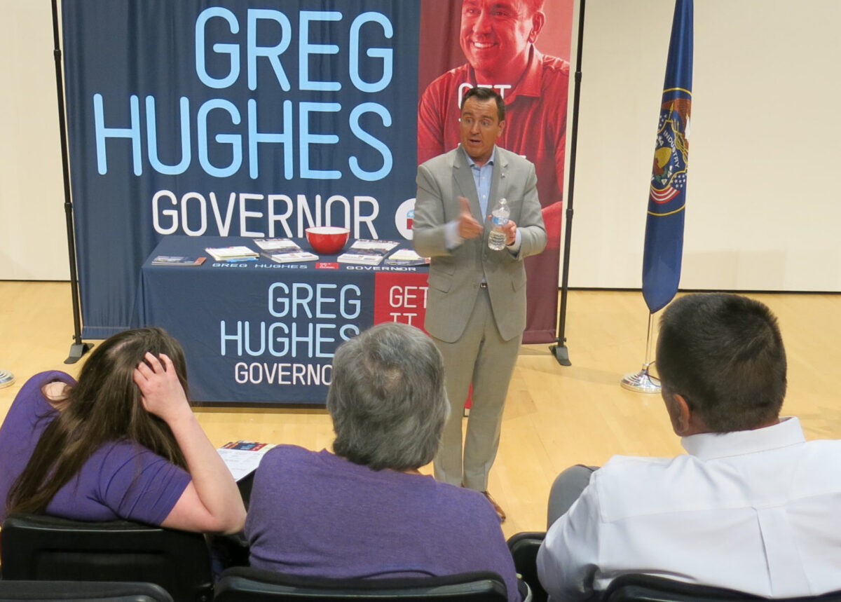 Utah gubernatorial hopeful Greg Hughes zeroes in on inland port, ties ...